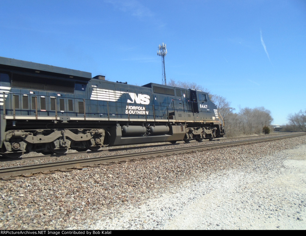North Bound NS 8447 Double Stack Train